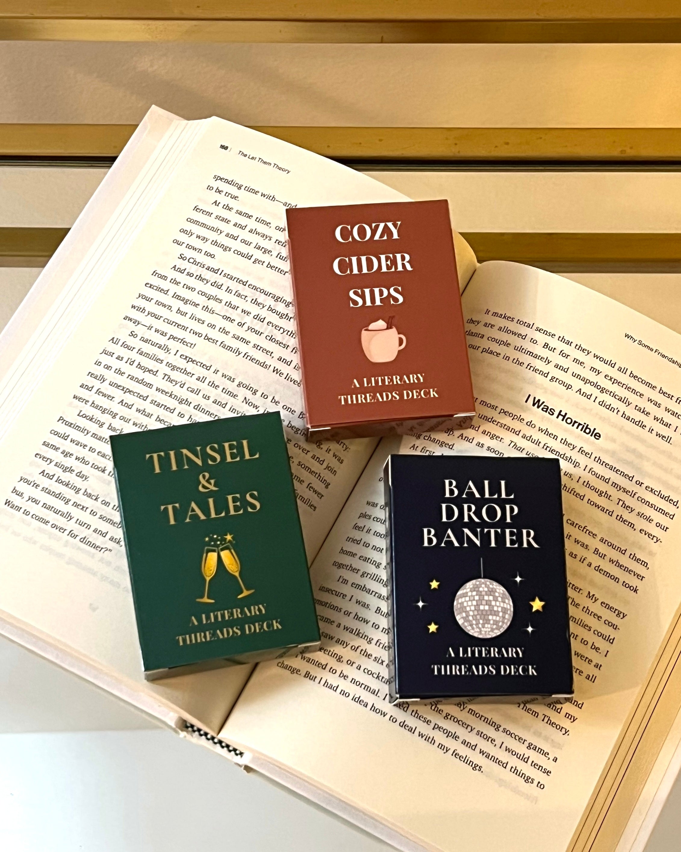 Deck of Threads - Card Games for Book Clubs & Gatherings